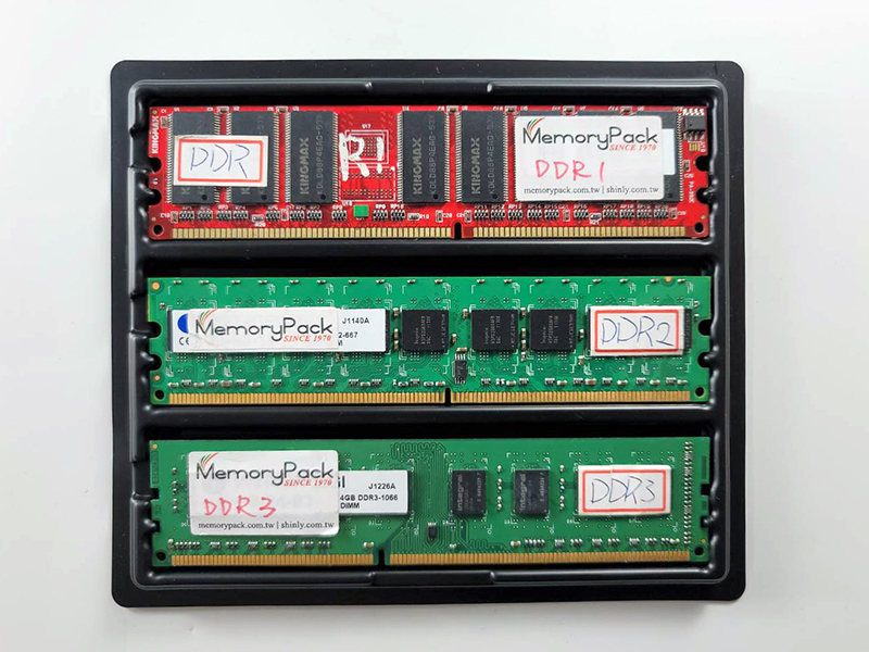 Mpk2028 Ddr Dram Memory Esd Packaging Plastic Box Blister Clamshell Conductive Anti Static